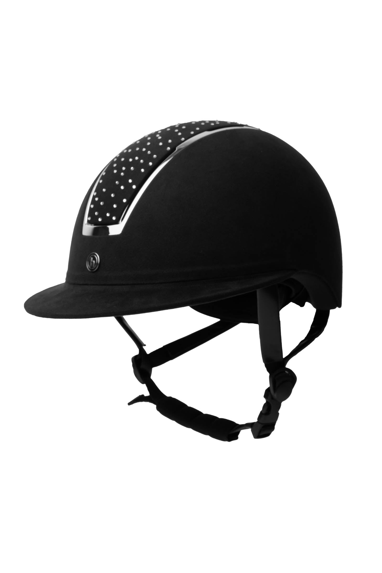 RADIANT Riding Helmet Black/White 52-54 – horze